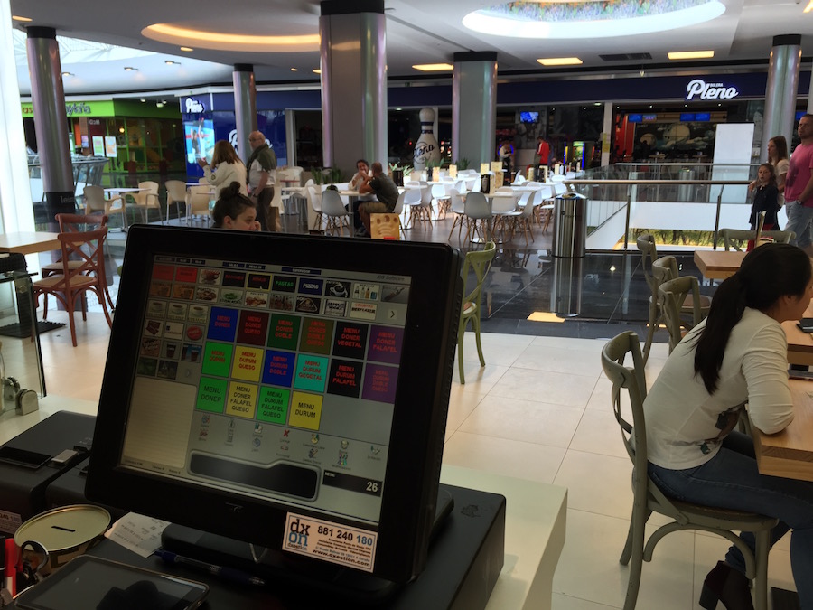 Montaje Tpvs en Hebe Gyros Marineda City